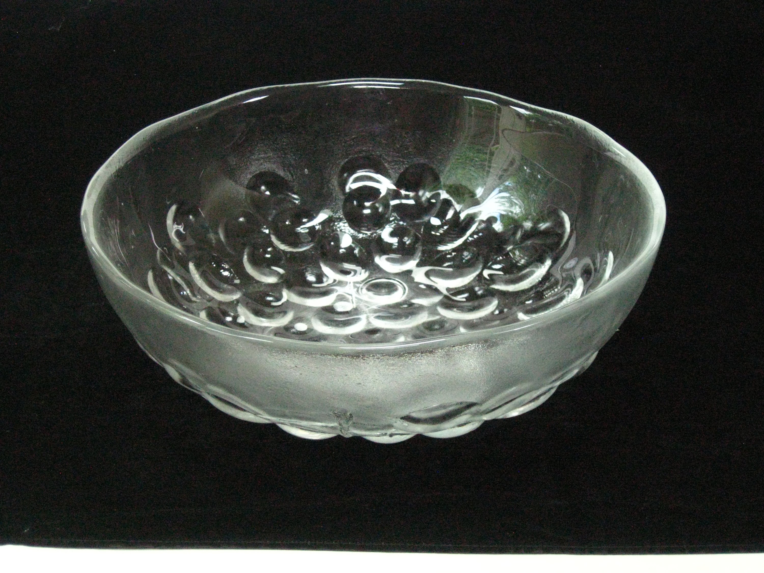 Kosta Boda Bowl Grape Clear - Etsy Kosta Boda Bowl Grape Clear - Etsy