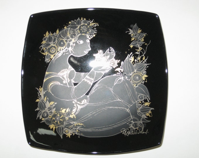 Bjorn Wiinblad Porcelaine Noire for Rosenthal Studio Line - Etsy