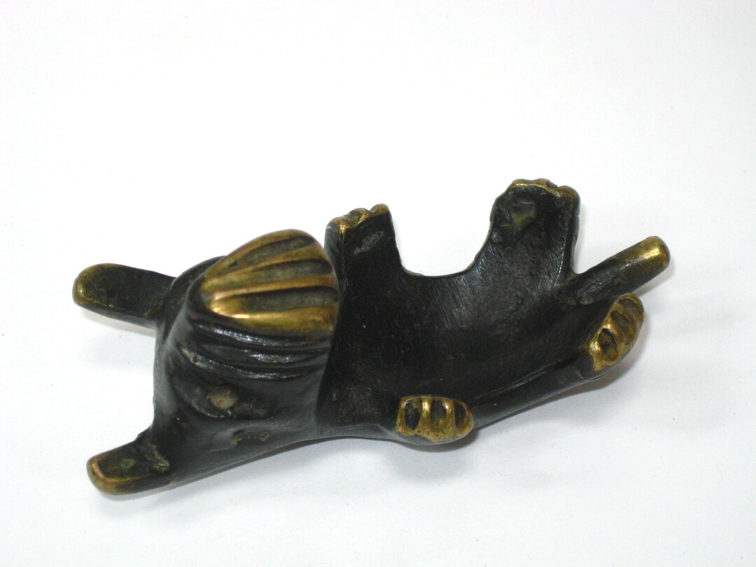 Walter Bosse Vienna Bronze Schnauzer Dog Eggcup; Vintage Original 1950s ...