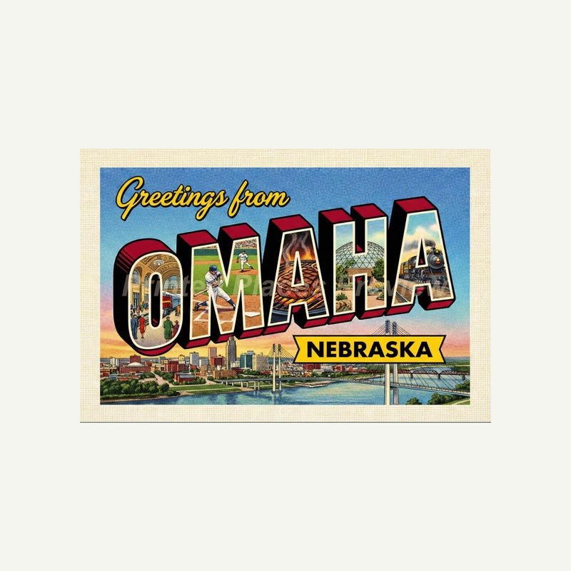 Omaha Ne Postcards - Etsy