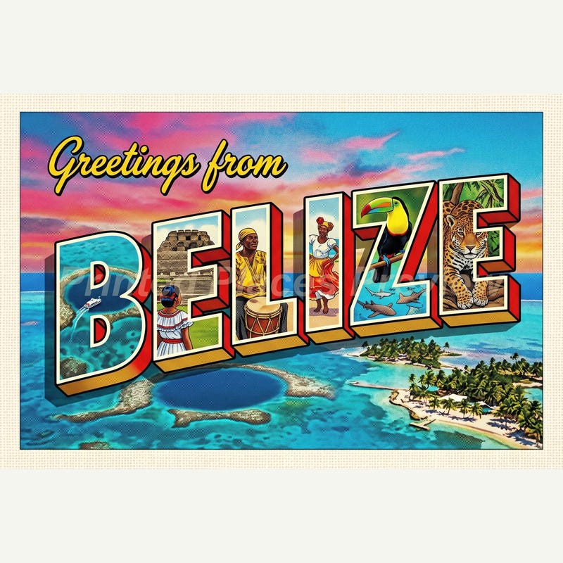 Belize Party Decor - Etsy