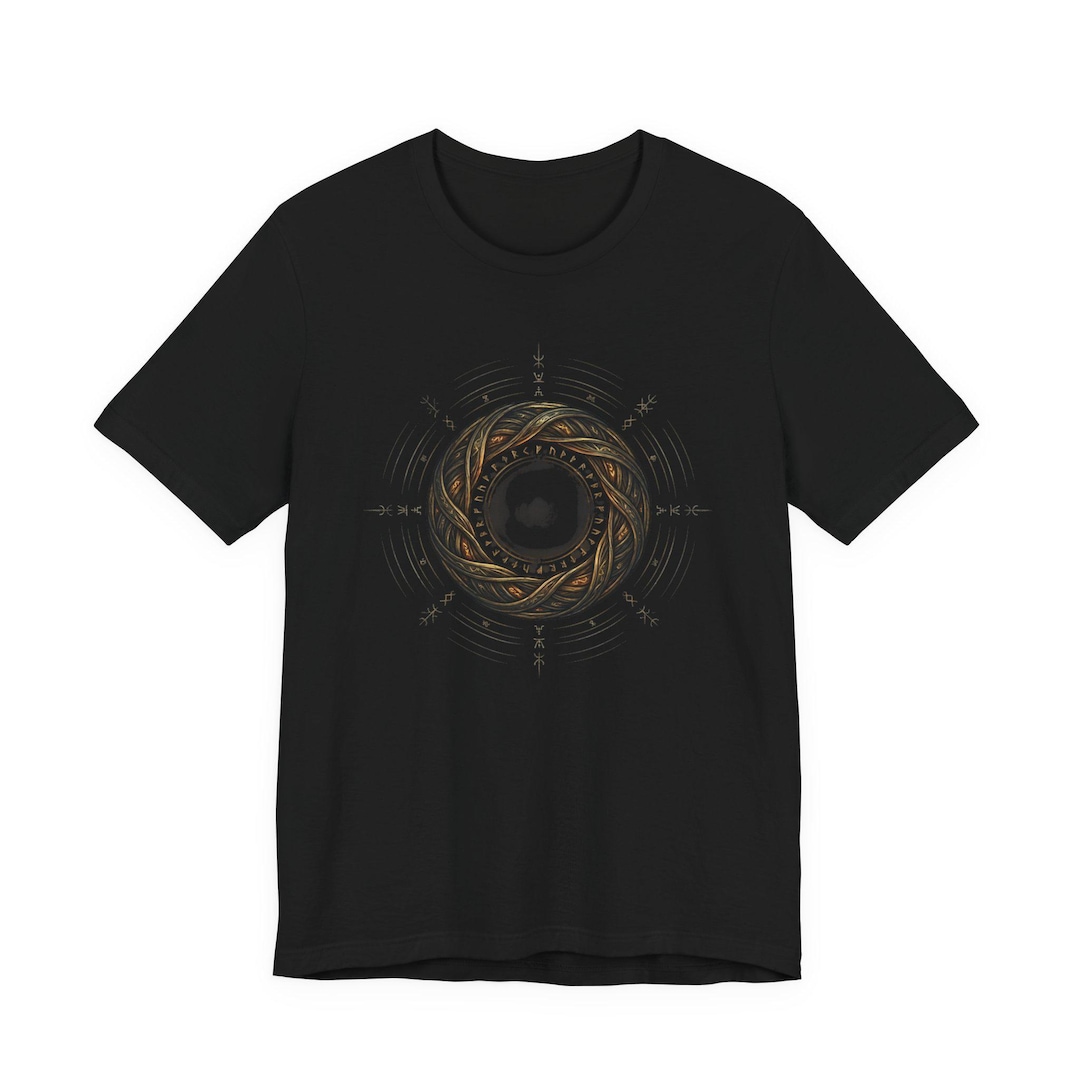 Sacred Symbol T-shirt | Ancient Baltic Sign | Minimal Spiritual Shirt ...