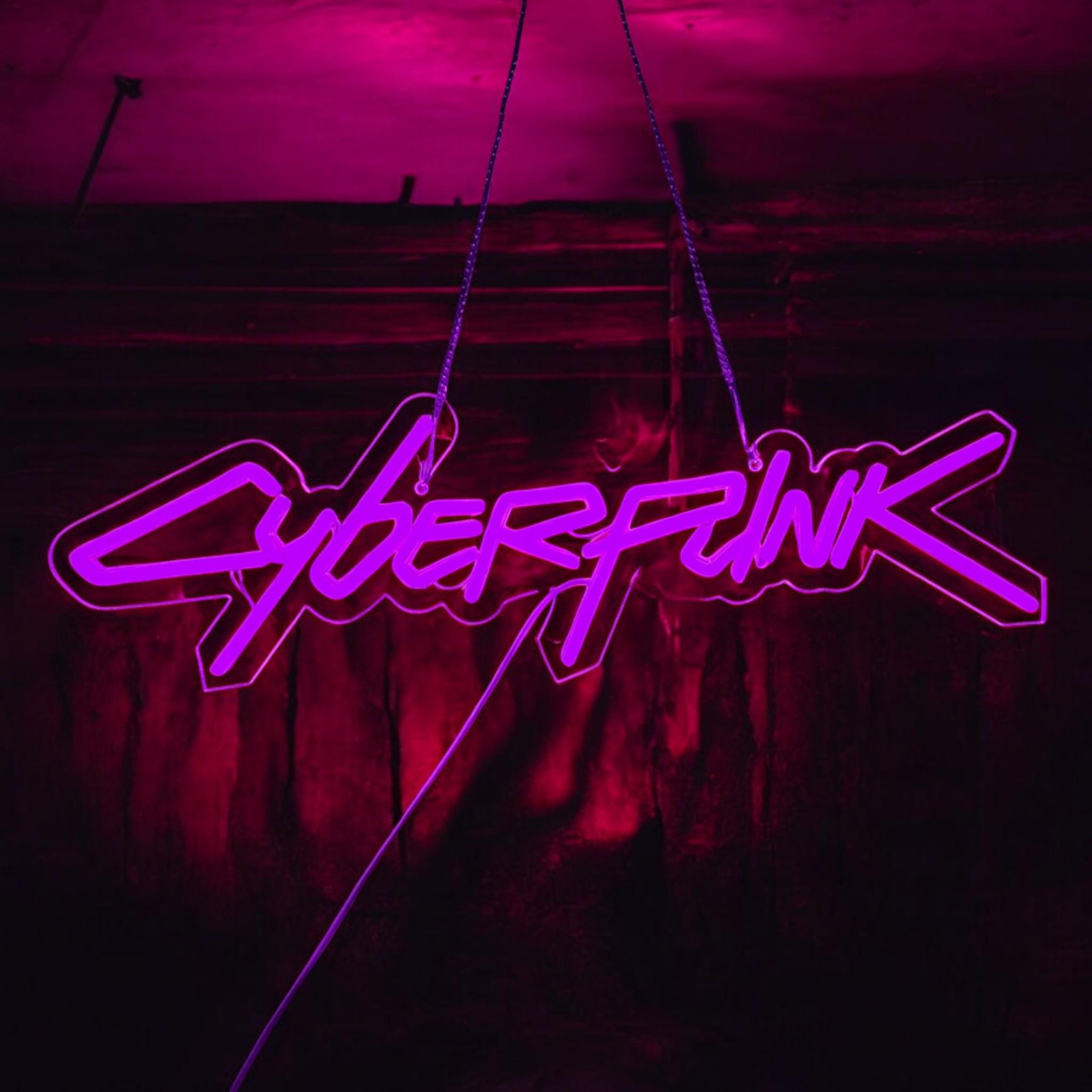 Cyberpunk Edgerunner Neon Sign LED, Gaming Room Wall Decor for Game ...