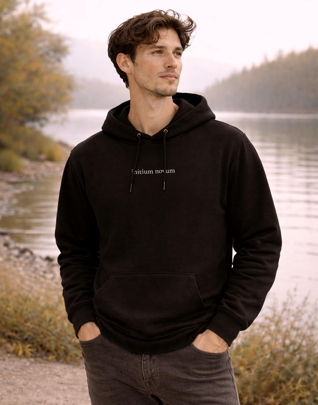 Initium Novum Hoodie | Premium Minimalist Unisex Hoodie | Aurea ...