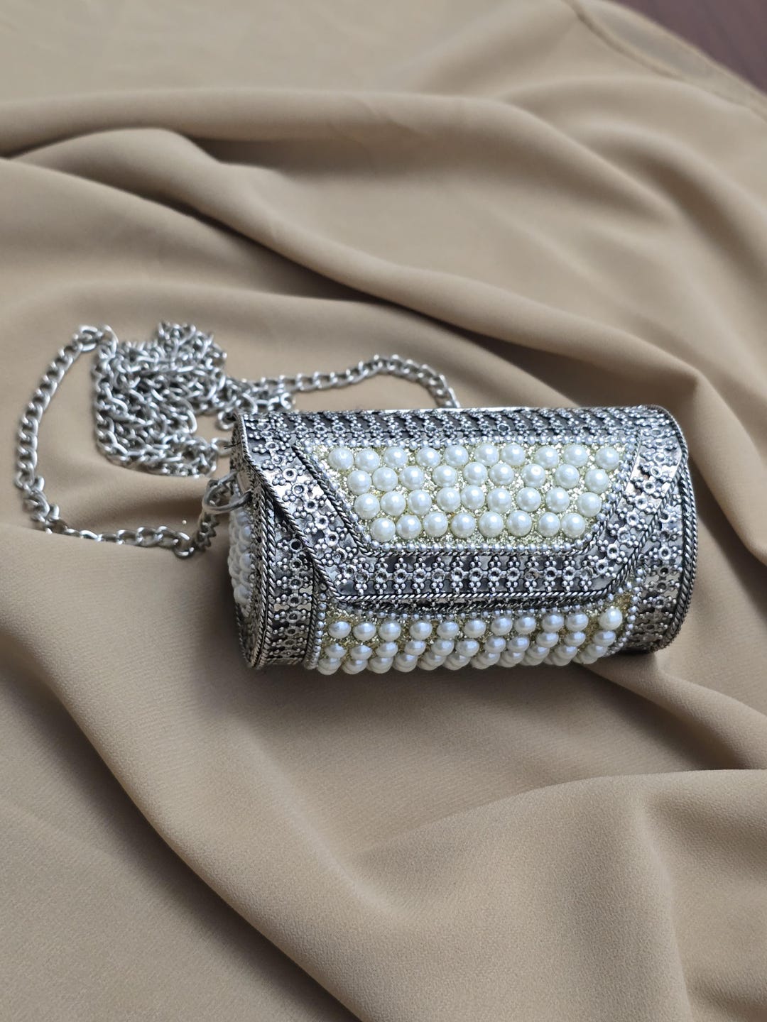 Gold Bridal Clutch Bag Indian Pakistani Wedding & Engagement Purse ...