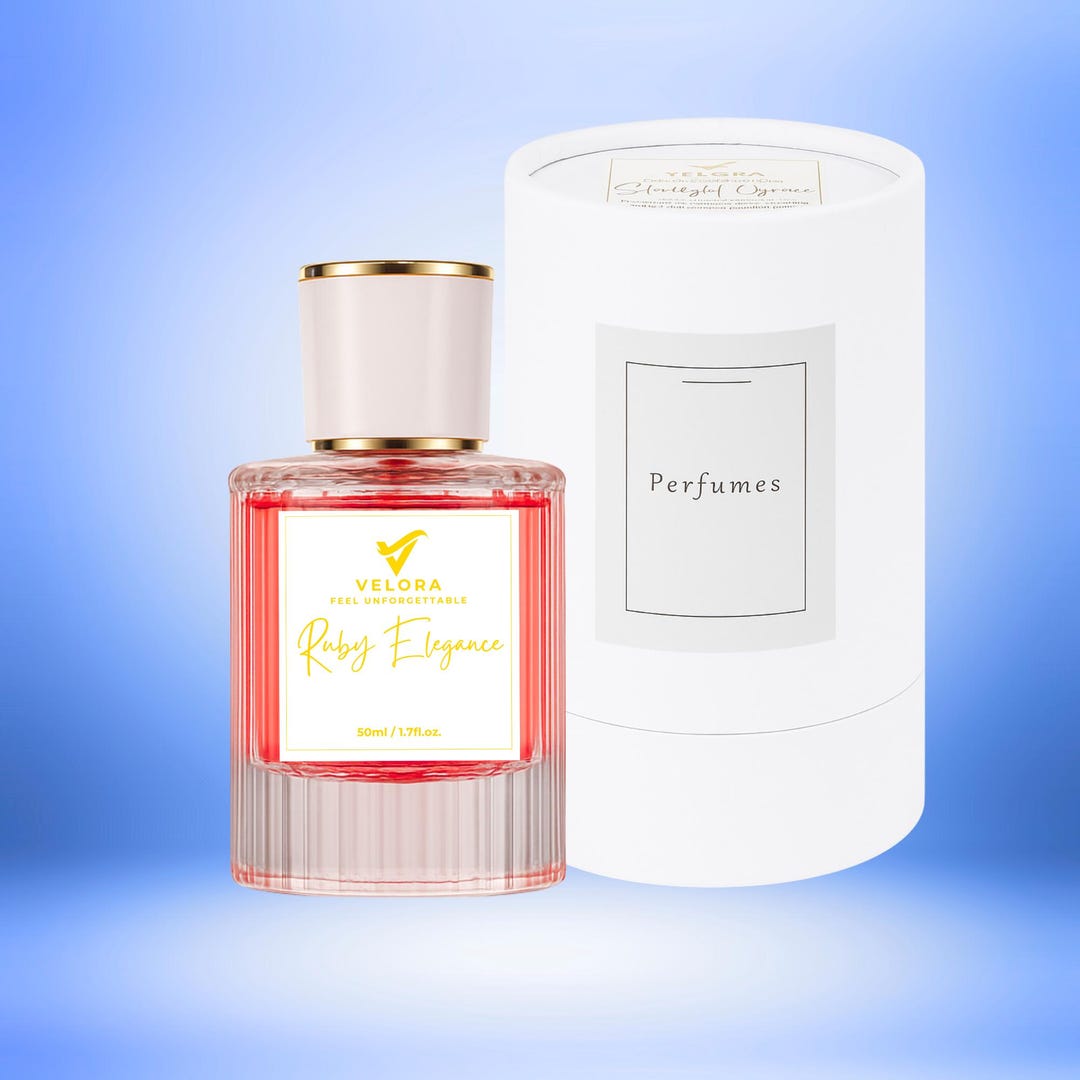 Ruby Elegance by Velora – Unisex Eau De Parfum 50 Ml, Warm Amber Woody ...