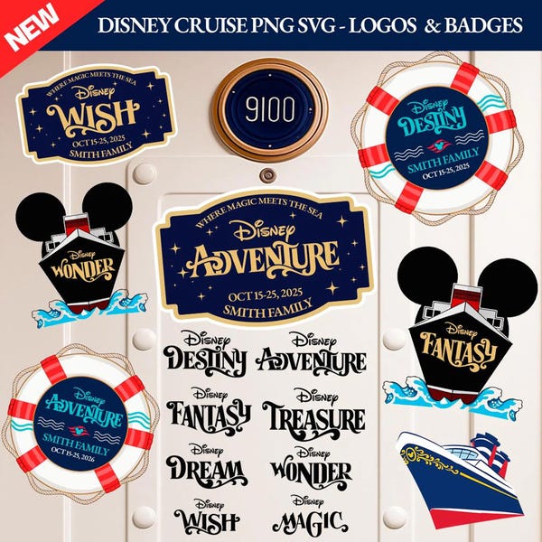 Dcl Magnets Templates - Etsy