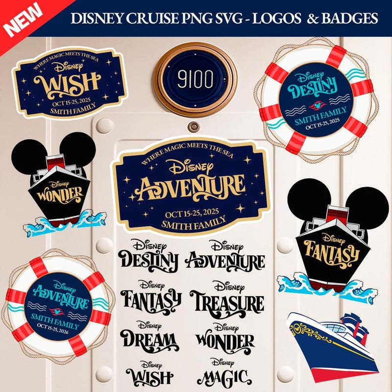 Dcl Magnets Png - Etsy UK