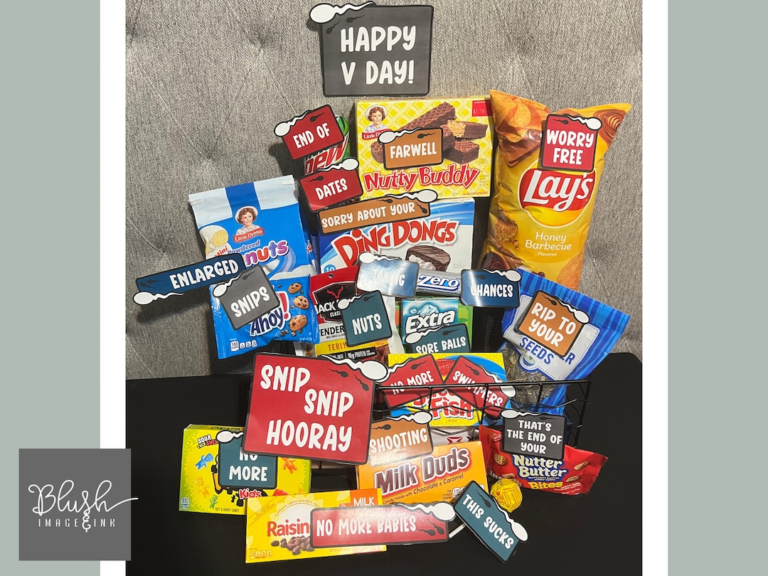 Vasectomy Care Package, Vasectomy Gift, Vasectomy Basket, Vasectomy ...