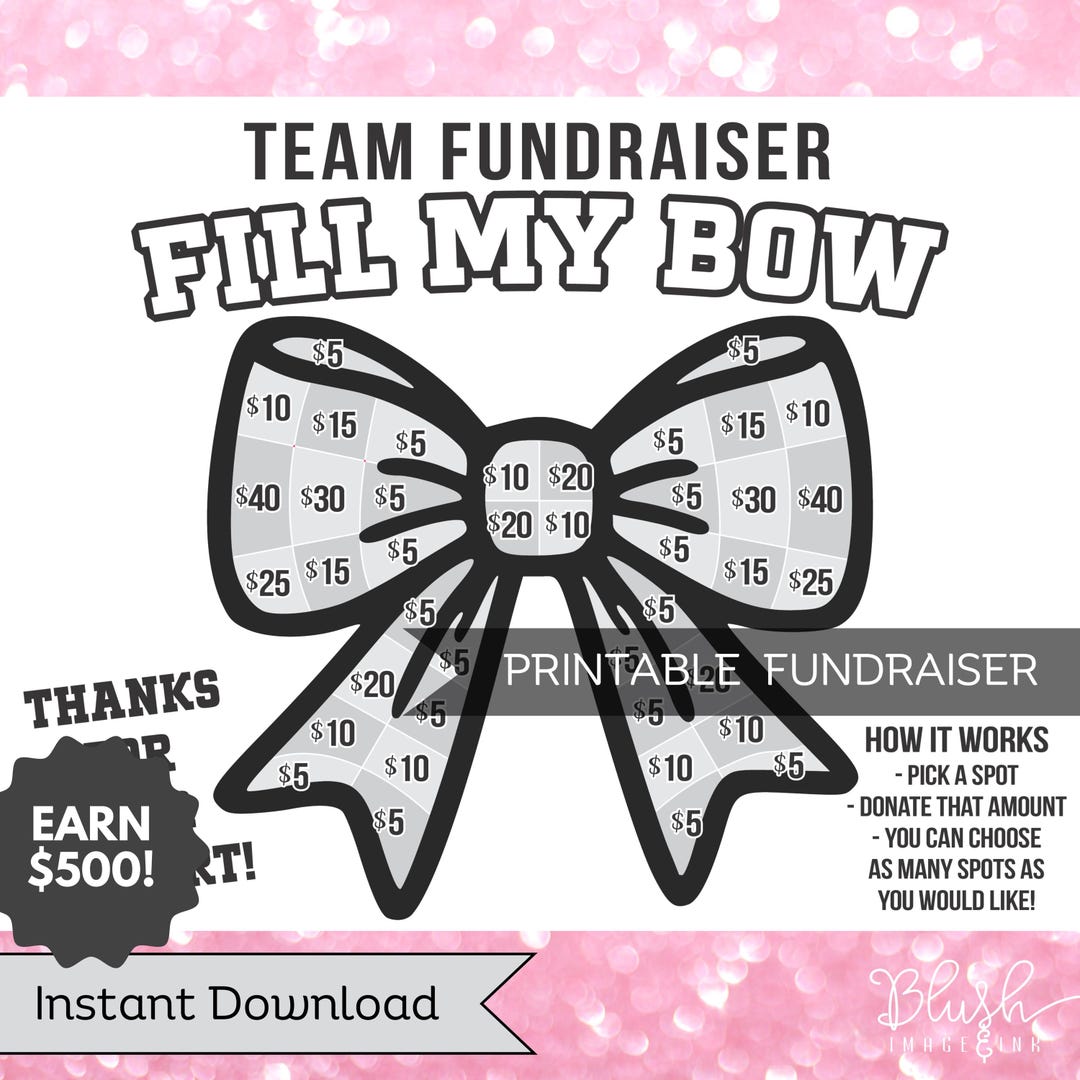 Fill My Fundraiser Cheer Team Fundraiser Idea for Competitive Cheer ...