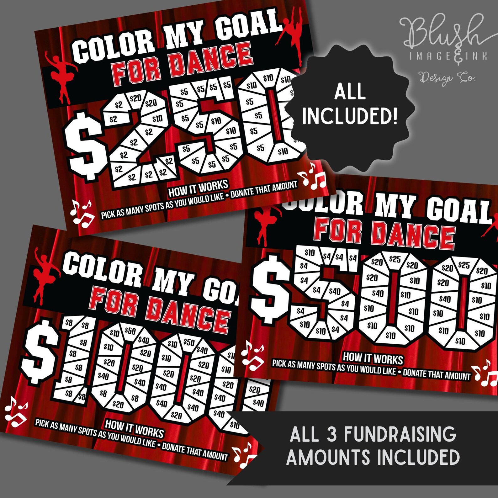 Dance Fundraiser Competitive Dance Team Fundraising Printable Dance ...