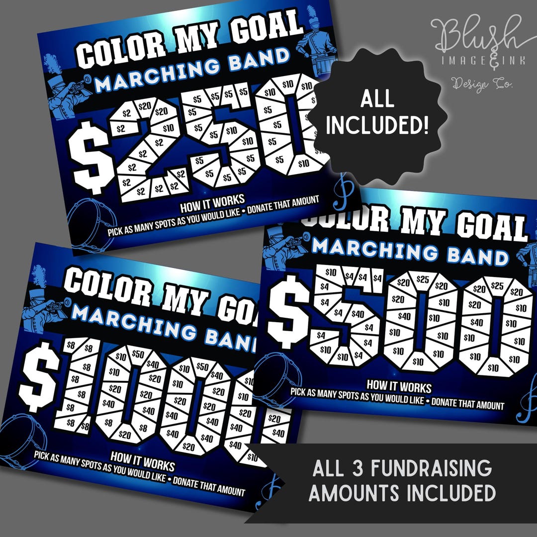 Marching Band Fundraiser Fill My Board Music Fundraiser for Marching ...