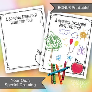 All About My Teacher Printable Teacher Appreciation Gift Kids Coloring ...