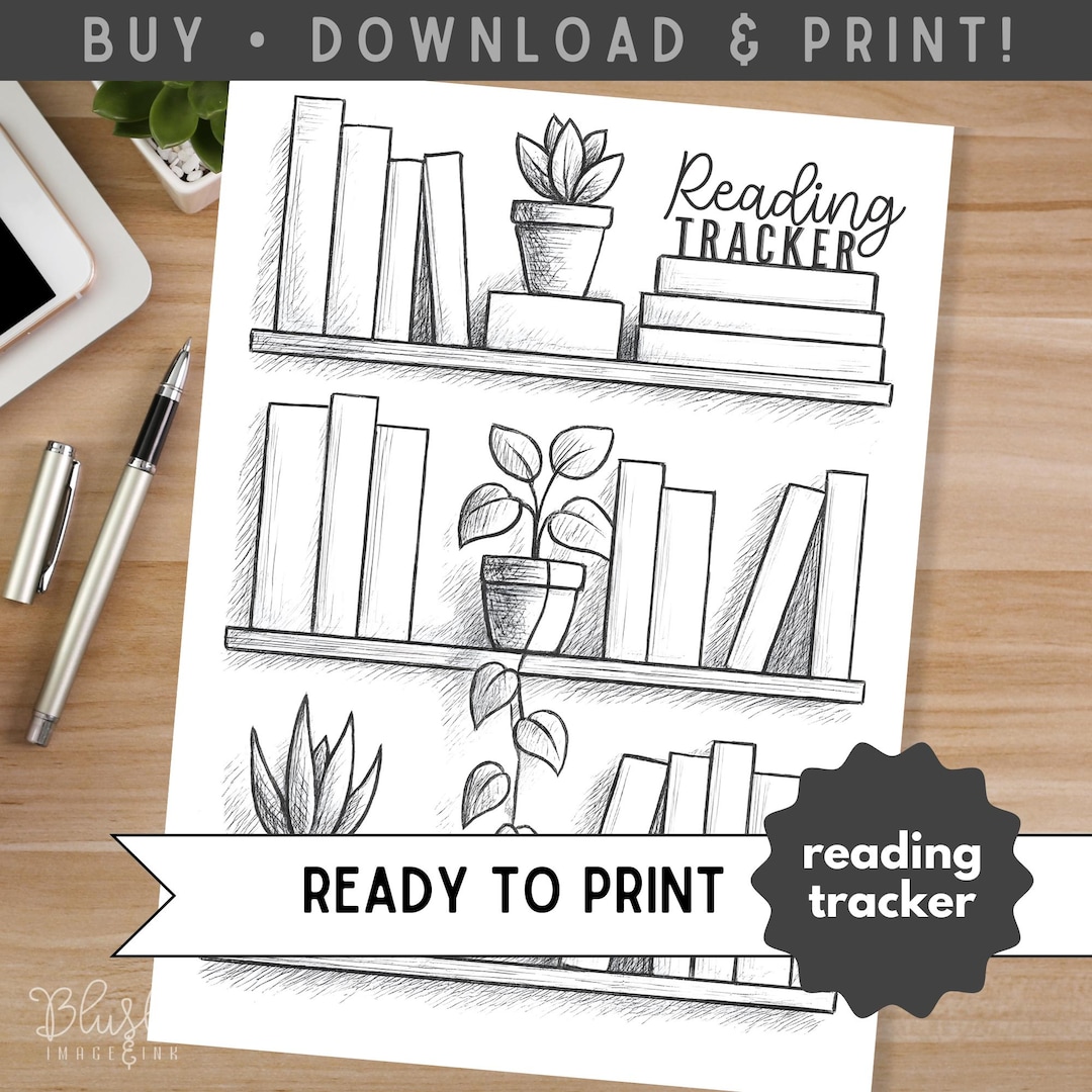 Reading Logs: Bookshelf Read Log Books Read Log Tracker Read Journal ...