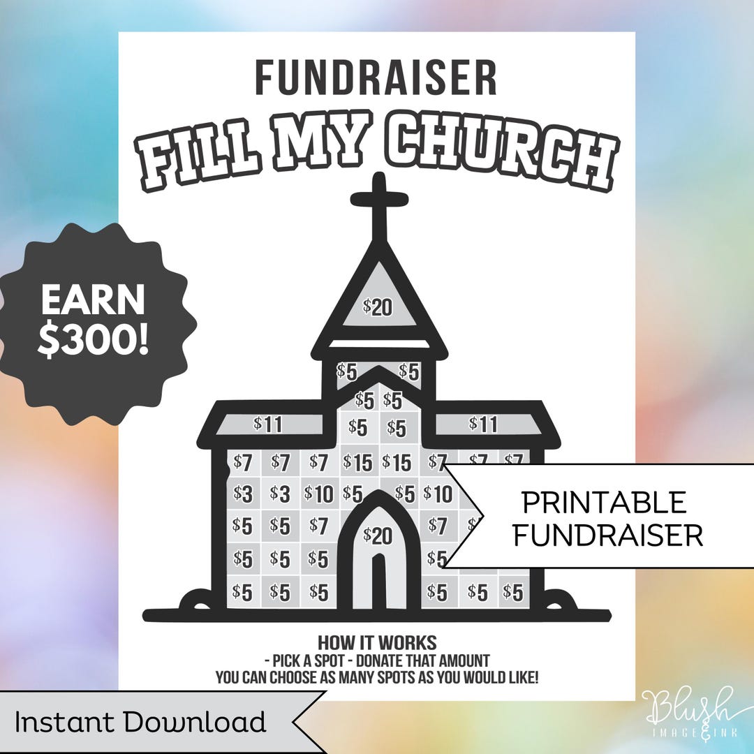 Fill My Fundraiser Church Camp Fundraiser Youth Group Sponsor Mission ...