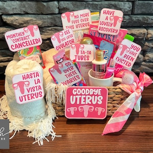 Hysterectomy Gift Basket Printable Hysterectomy Care Package for ...