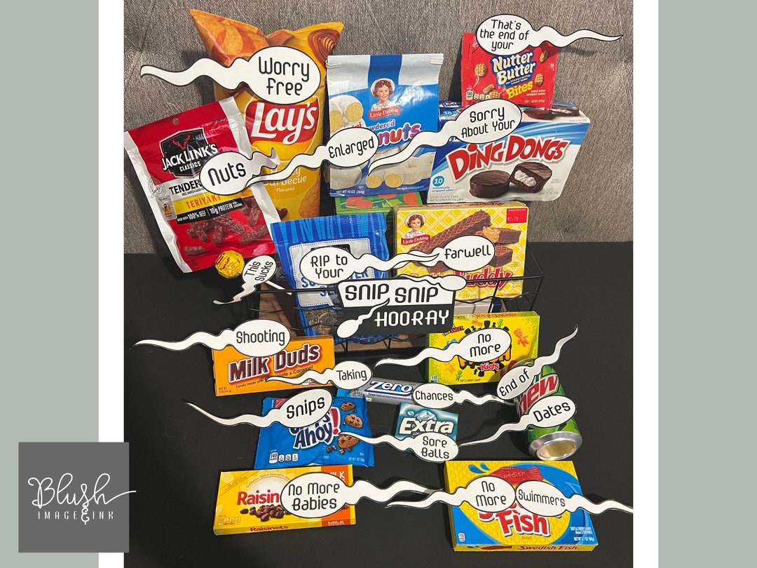 Husband Vasectomy Gift for Snip Snip Vasectomy Gift for Vasectomy Party ...