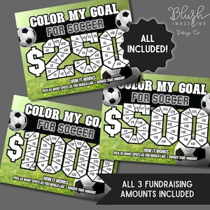 Soccer Season Fundraiser Template Soccer Fundraising Printable Donation ...