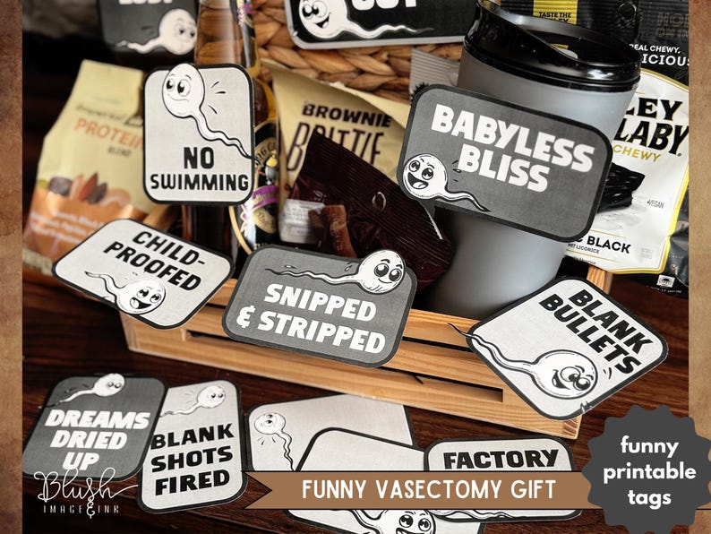 Husband Vasectomy Gift for Snip Snip Vasectomy Gift for Vasectomy Party ...