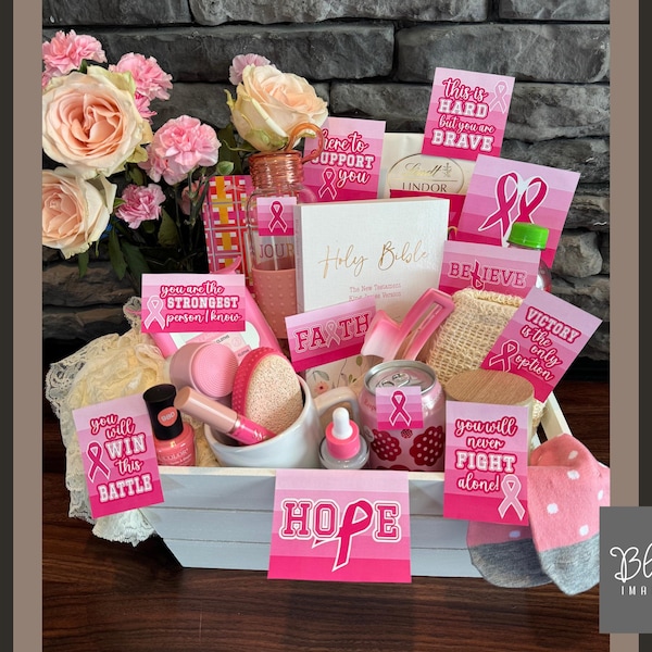 Breast Cancer Care Package - Etsy