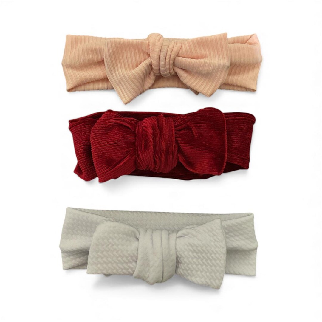 Head Wraps for Baby’s and Little Girls. Made From Stretchy Material ...