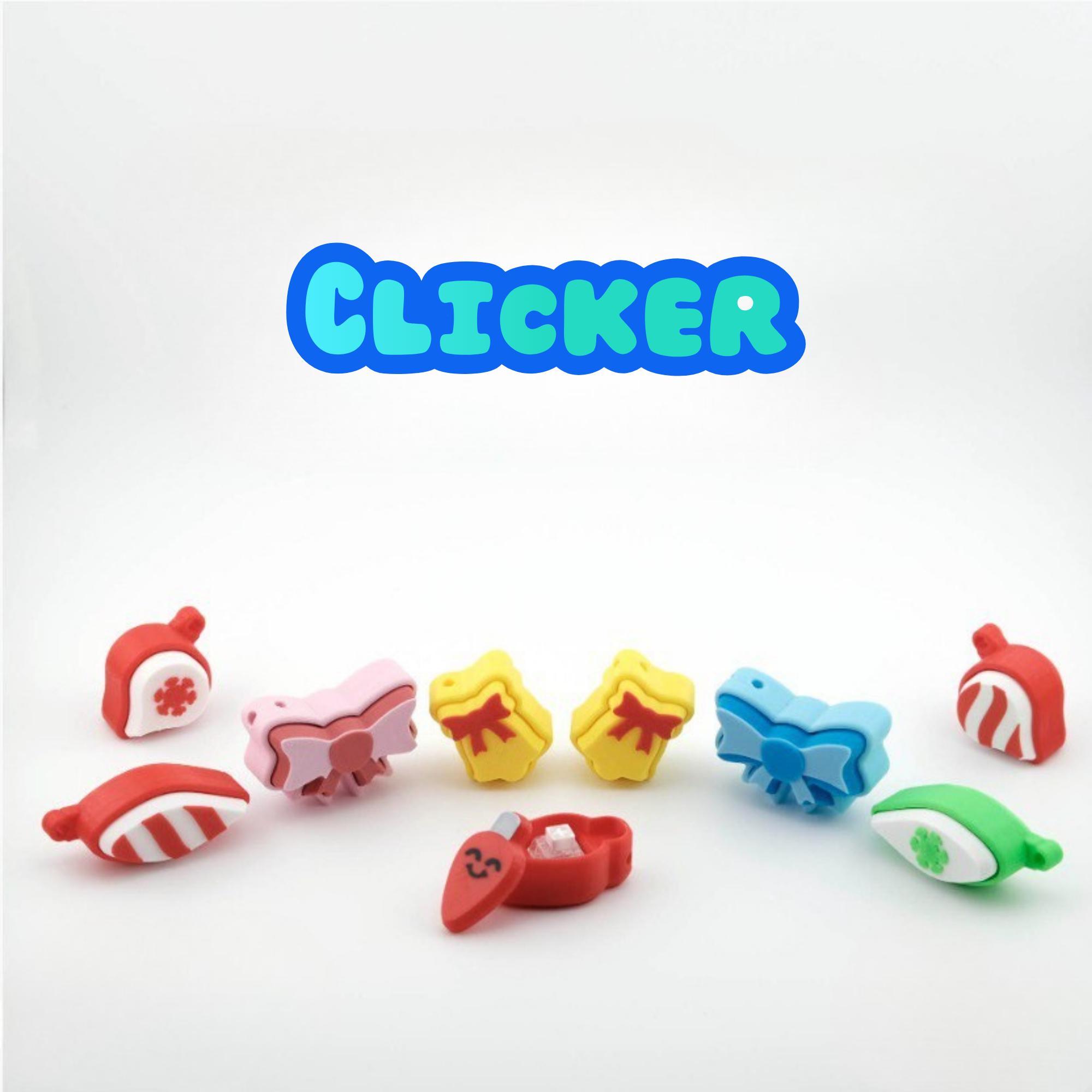145+ Fidget Clicker STL & 3MF Bundle | Mechanical Switch Fidget Toys ...