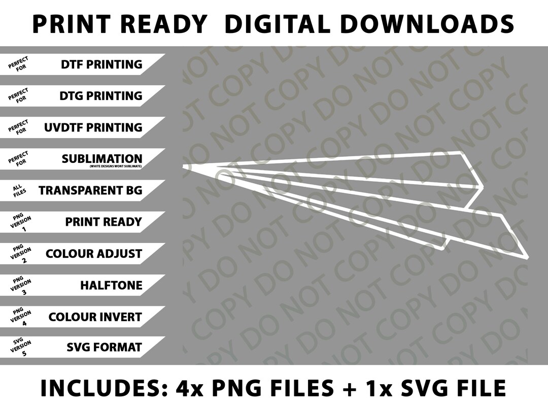 Minimal Paper Airplane,take off Png Bundle, Digital Downloads - Etsy