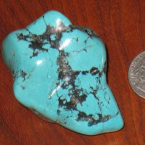 Extra Large Natural Turquoise Nugget - Etsy