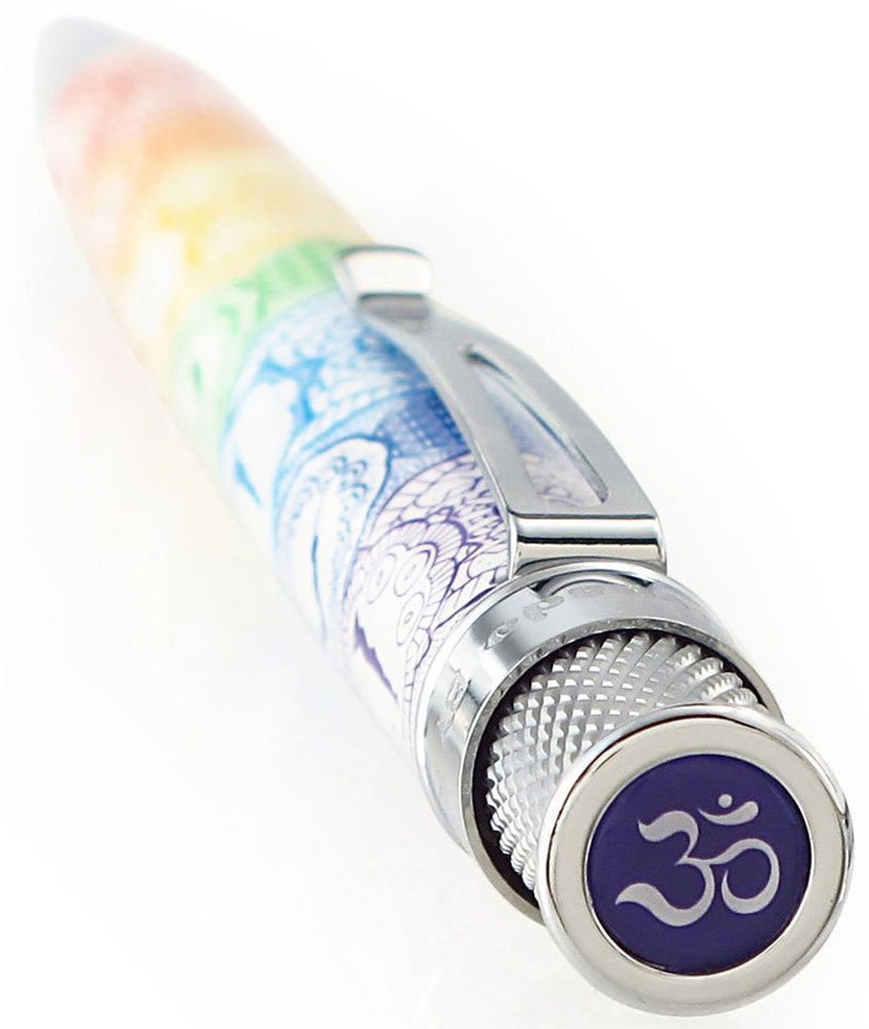 Yoga Chakra Rainbow Ballpoint Pen - Etsy