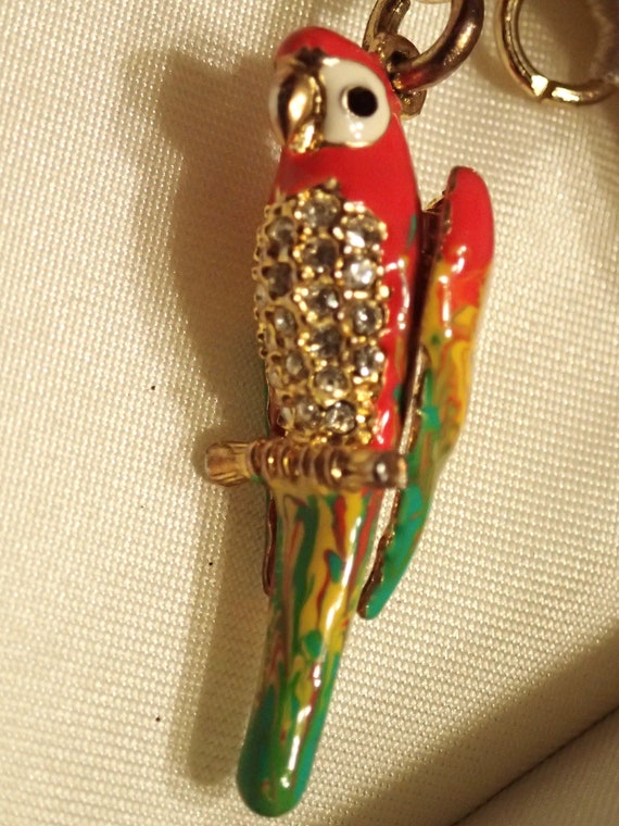 RARE Parrot Juicy Couture Charm | Etsy