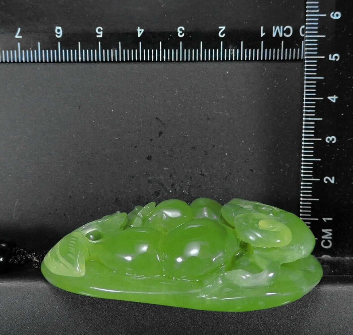 Hand-carved Bat and Gourd Jade Pendant Jadeite Necklace 100% | Etsy