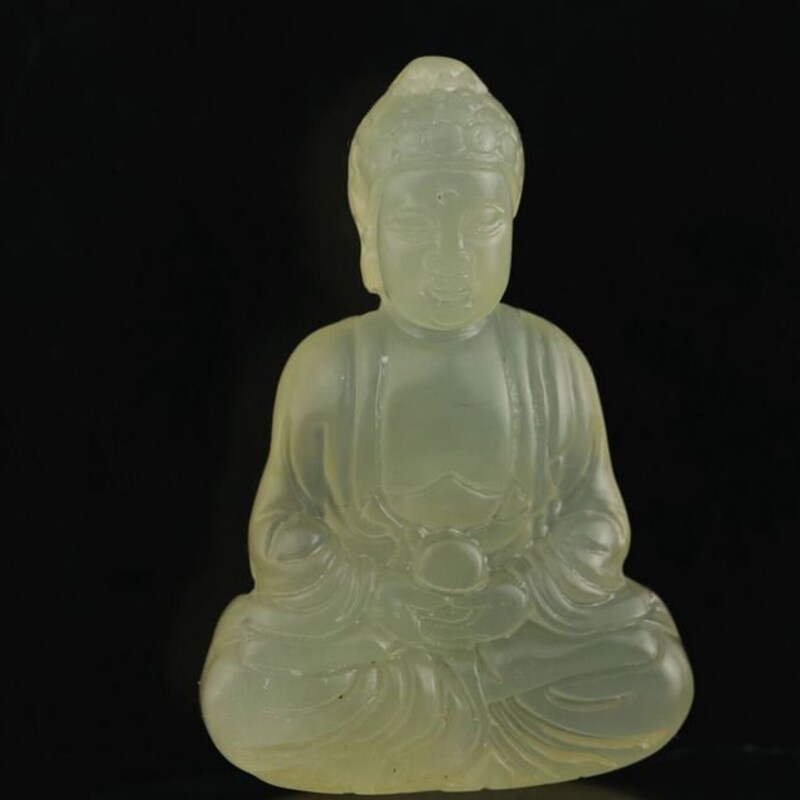 Oriental Jade Statue - Etsy