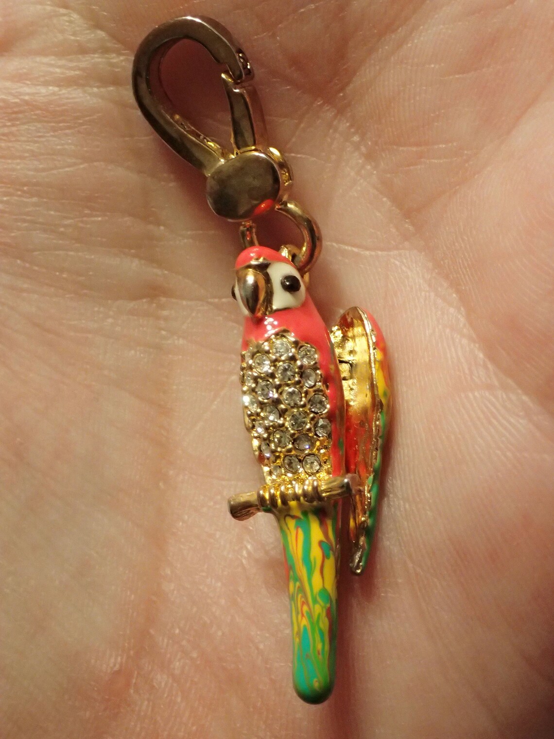 RARE Parrot Juicy Couture Charm | Etsy