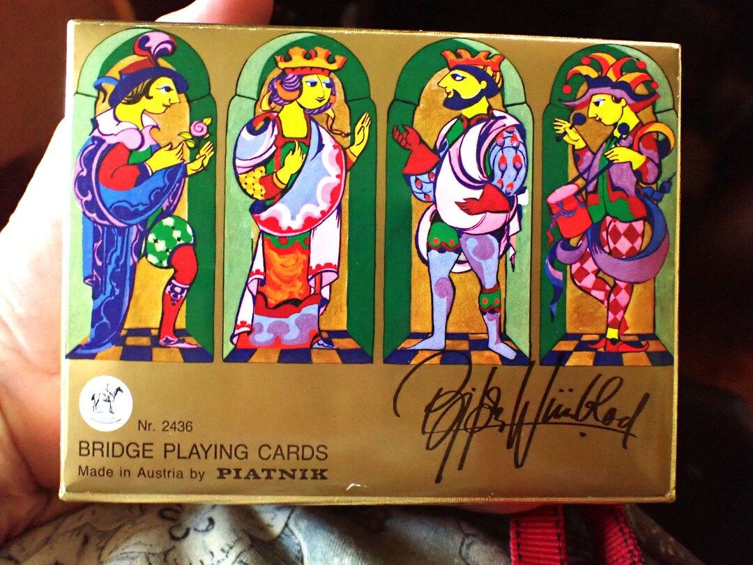 Bjorn Wiinblad Playing Cards Unopened - Etsy