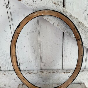 Antique Oval Frame Tiger Stripe Frame Narrow Oval 17 X 14 Inch Frame - Etsy