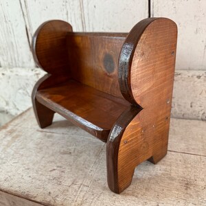 Dolls Bench Small Wooden Bench Vintage Toy Bench Handmade - Etsy