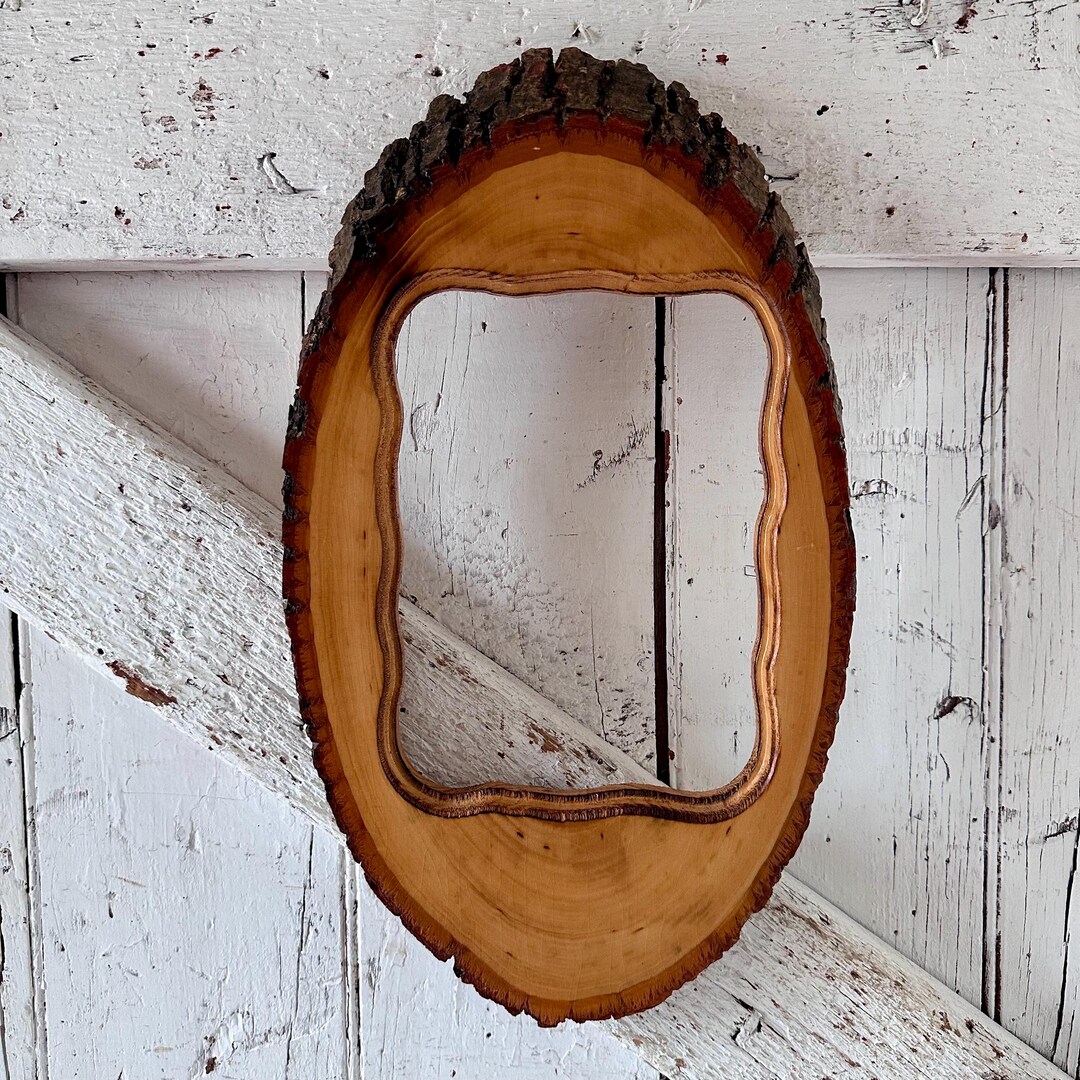 Frame Live Edge Log Frame Vintage Frame 8 X 6 Inch Frame - Etsy
