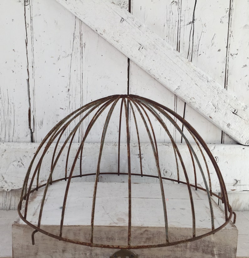 Metal Lamp Shade Industrial Architectural Salvage Chicken | Etsy