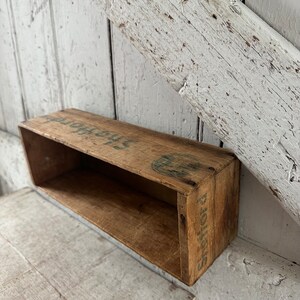 Wooden Box Cheese Box Vintage Shefford Cheese Primitive Decor - Etsy