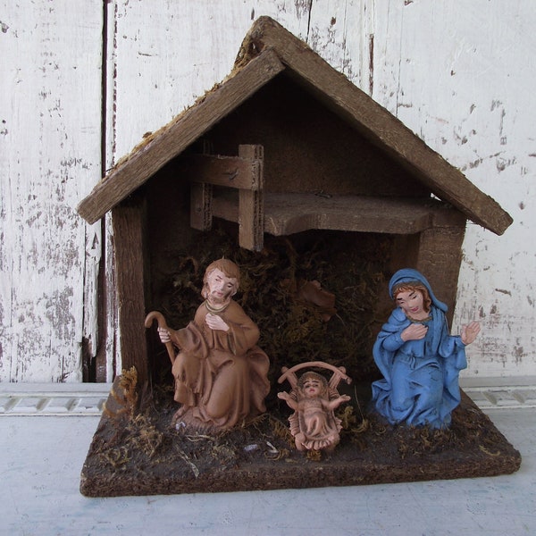 Nativity Creche - Etsy