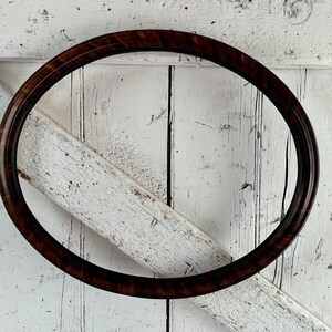 Antique Oval Frame Tiger Stripe Frame Narrow Oval 17 X 14 Inch Frame - Etsy