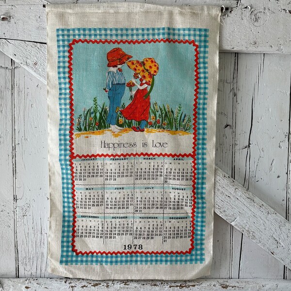 1978 Calendar - Etsy