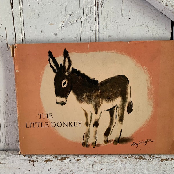 Donkey Book - Etsy