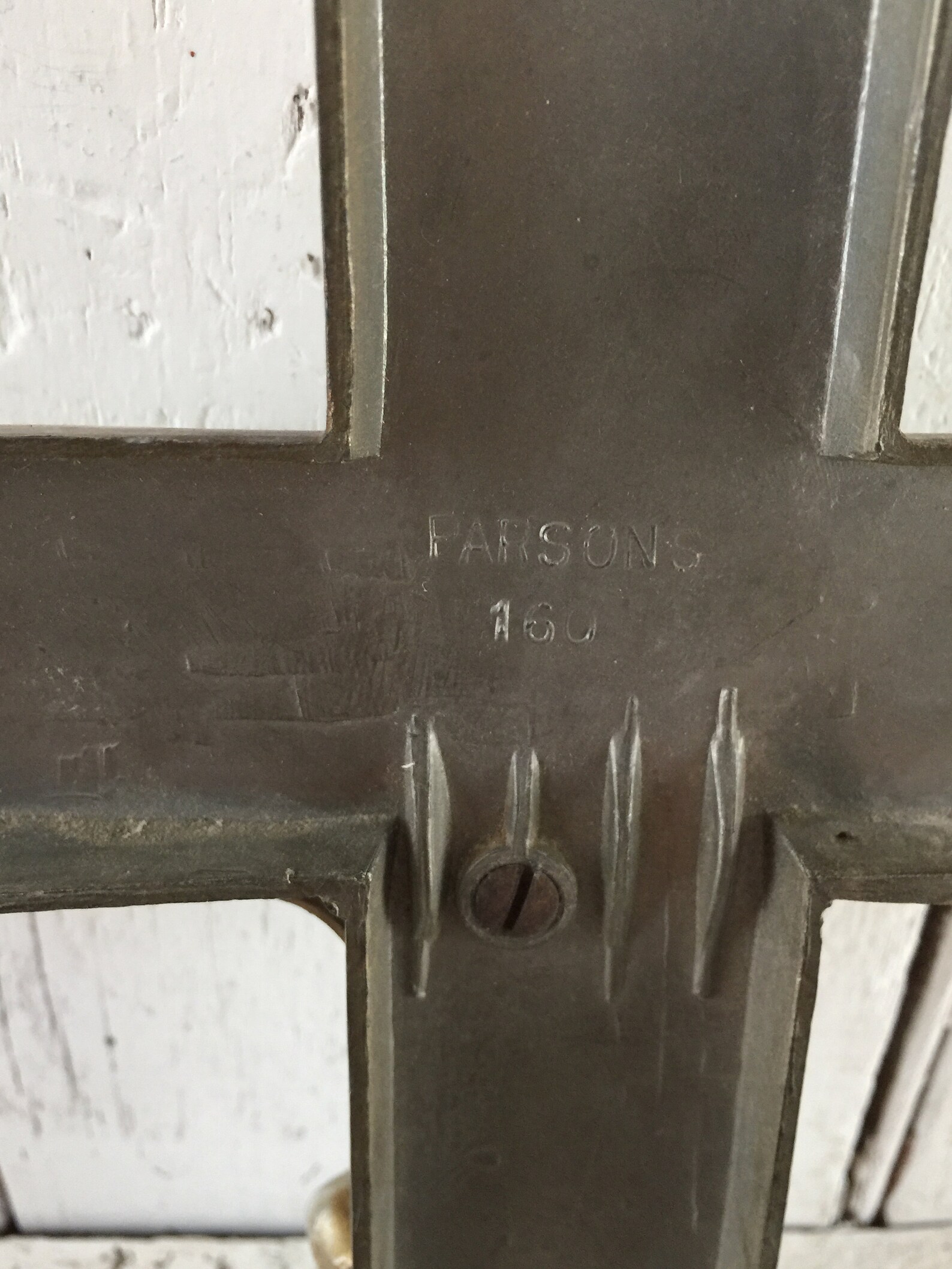 Crucifix Cross Parsons Metal Gold Finish Cross Vintage 1950s - Etsy