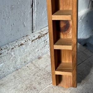 Small Cubby Shelf Section Shelf Wood Vintage Section Shelf - Etsy