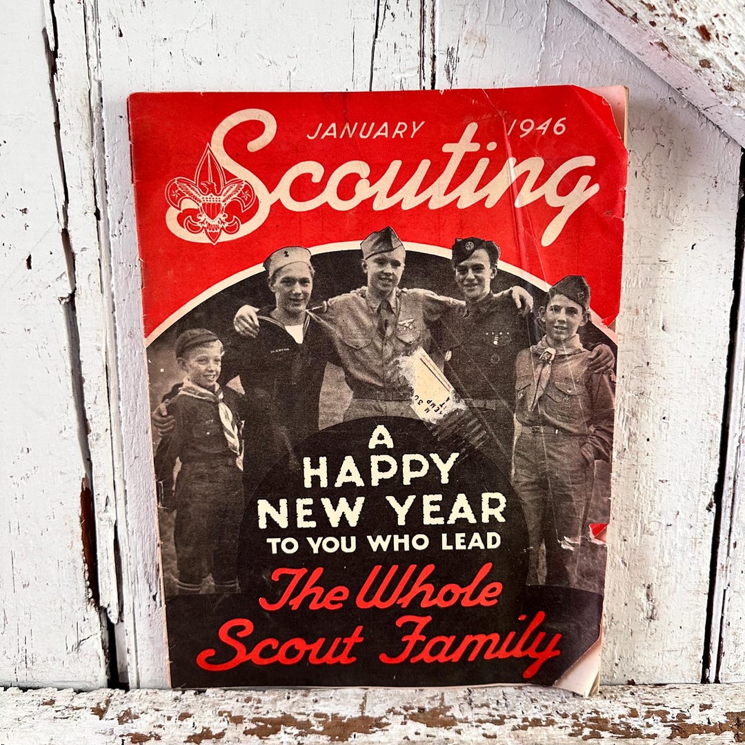 1940's Scouting Magazine January 1946 - Etsy