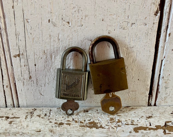 Padlock With Working Key Slaymaker Lock 1950's Vintage Locks - Etsy