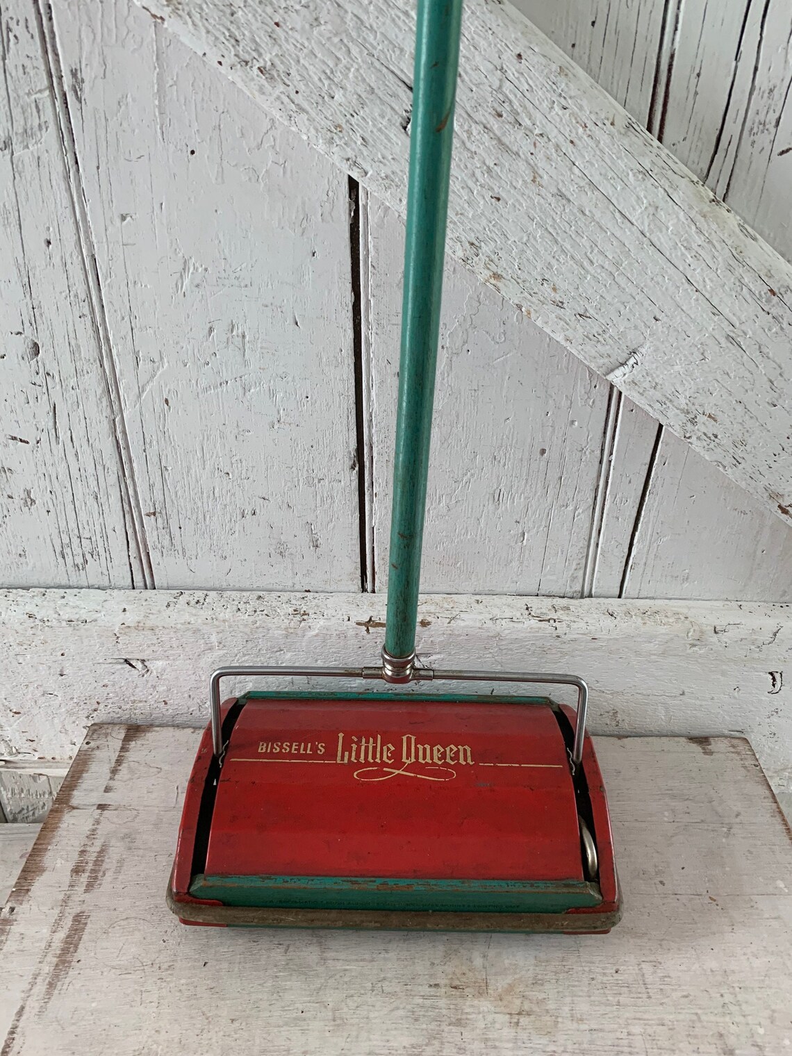 Toy Sweeper Vintage Bissell's Little Queen Rug Sweeper - Etsy