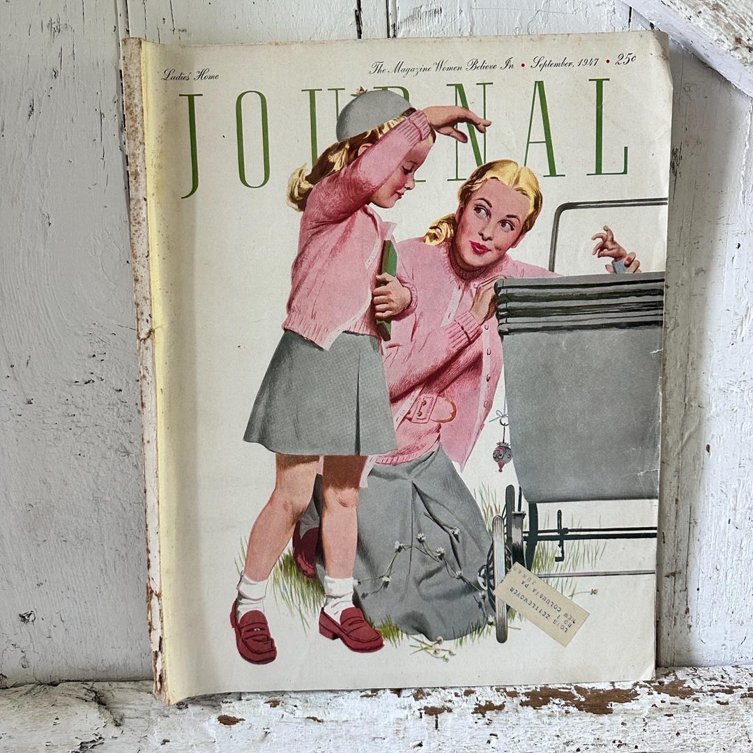 1940s Ladies Home Journal September 1947 Vintage Magazine - Etsy