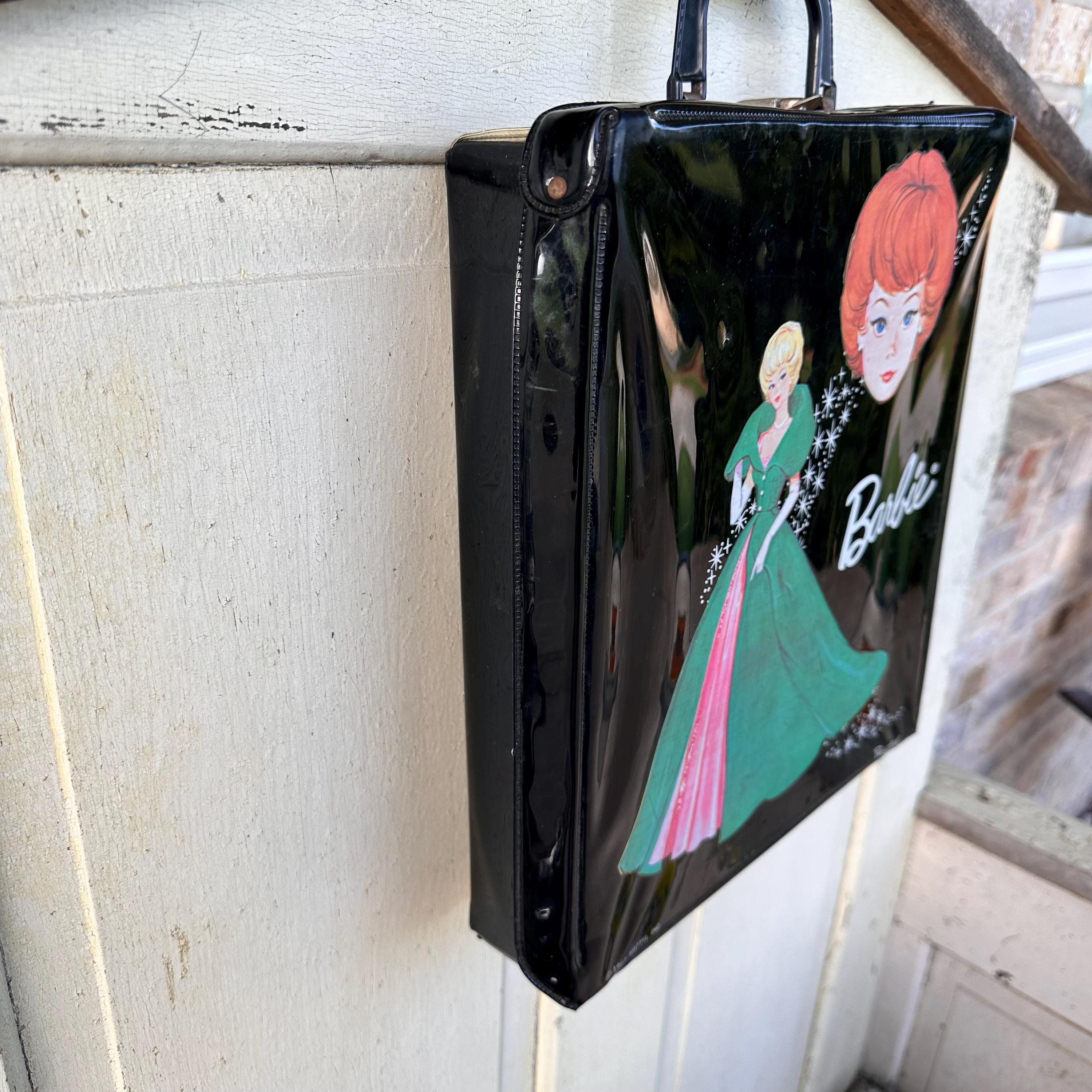 Barbie Carrying Case Vinyl Mattel From 1963 Vintage B - Etsy